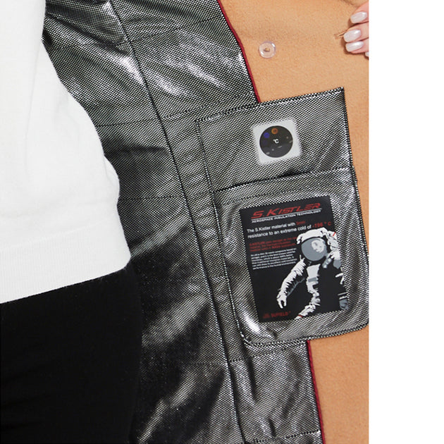 -40℃ NASA Spacesuit Tech Aerogel Wool Warm Coat OL1 supield skistler ...